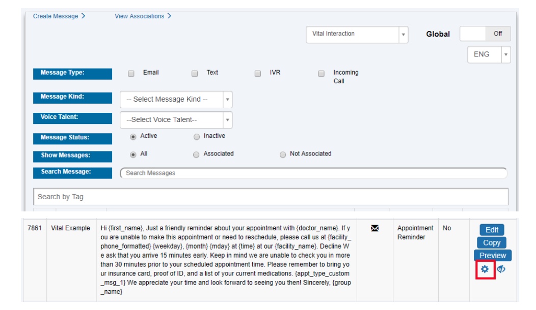 How to associate messages