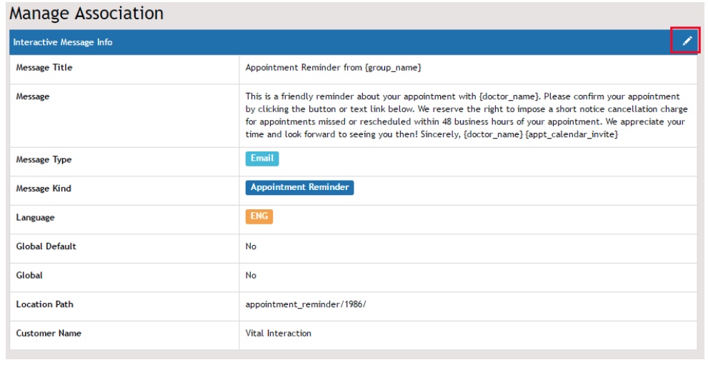 How to associate messages