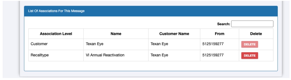 How to associate messages